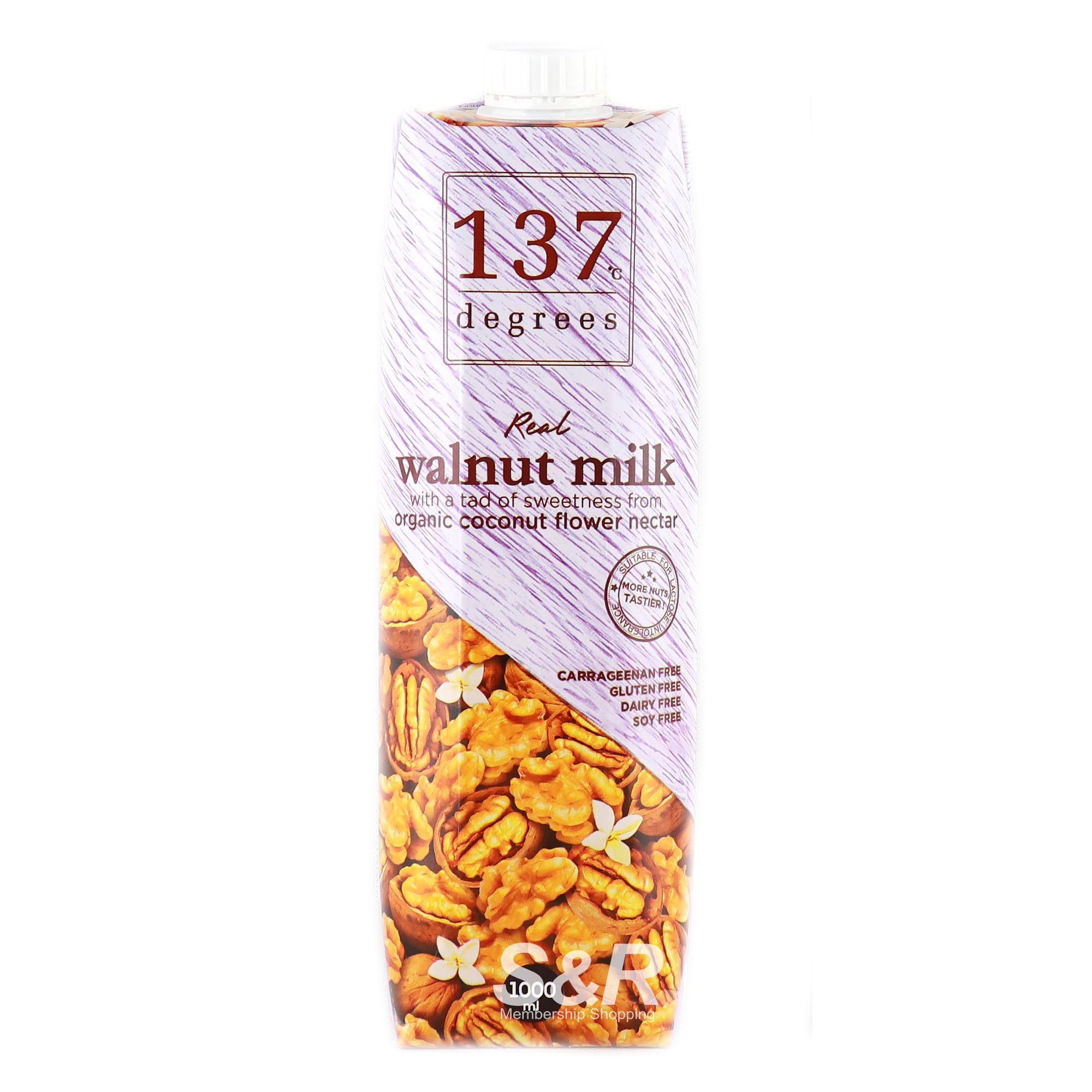 137 Degrees Walnut Milk Original Flavor 1L