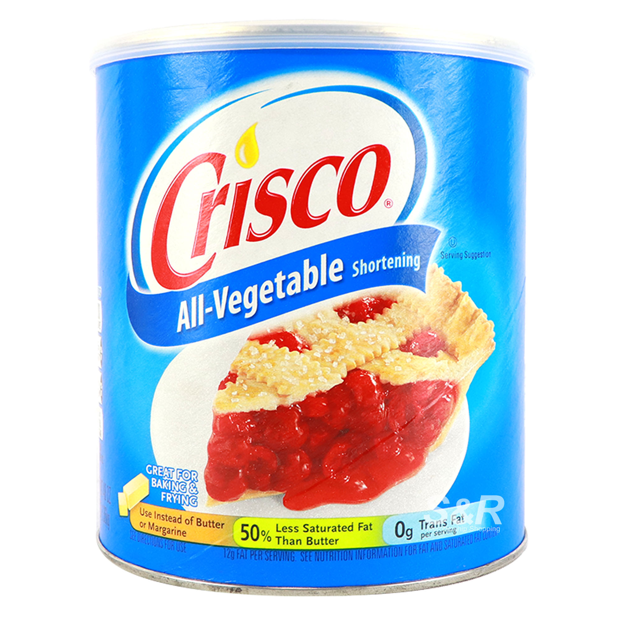 Crisco All-Vegetable Shortening 1.36kg