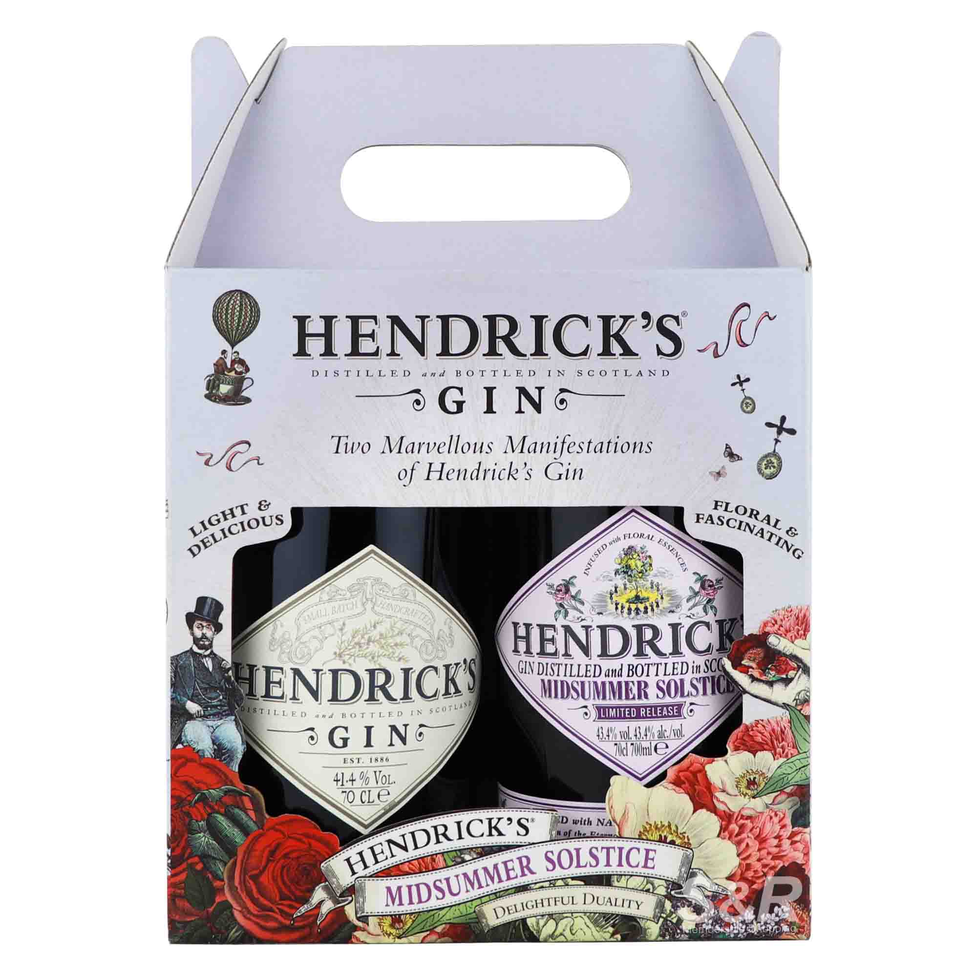 Hendrick's Twin Pack 700mL 2 bottles