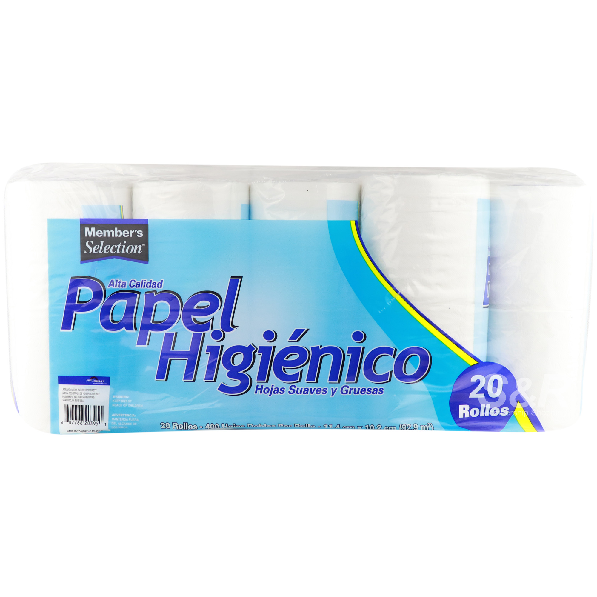 Member's Section Premium Quality 2-Ply Bath Tissue 20 rolls
