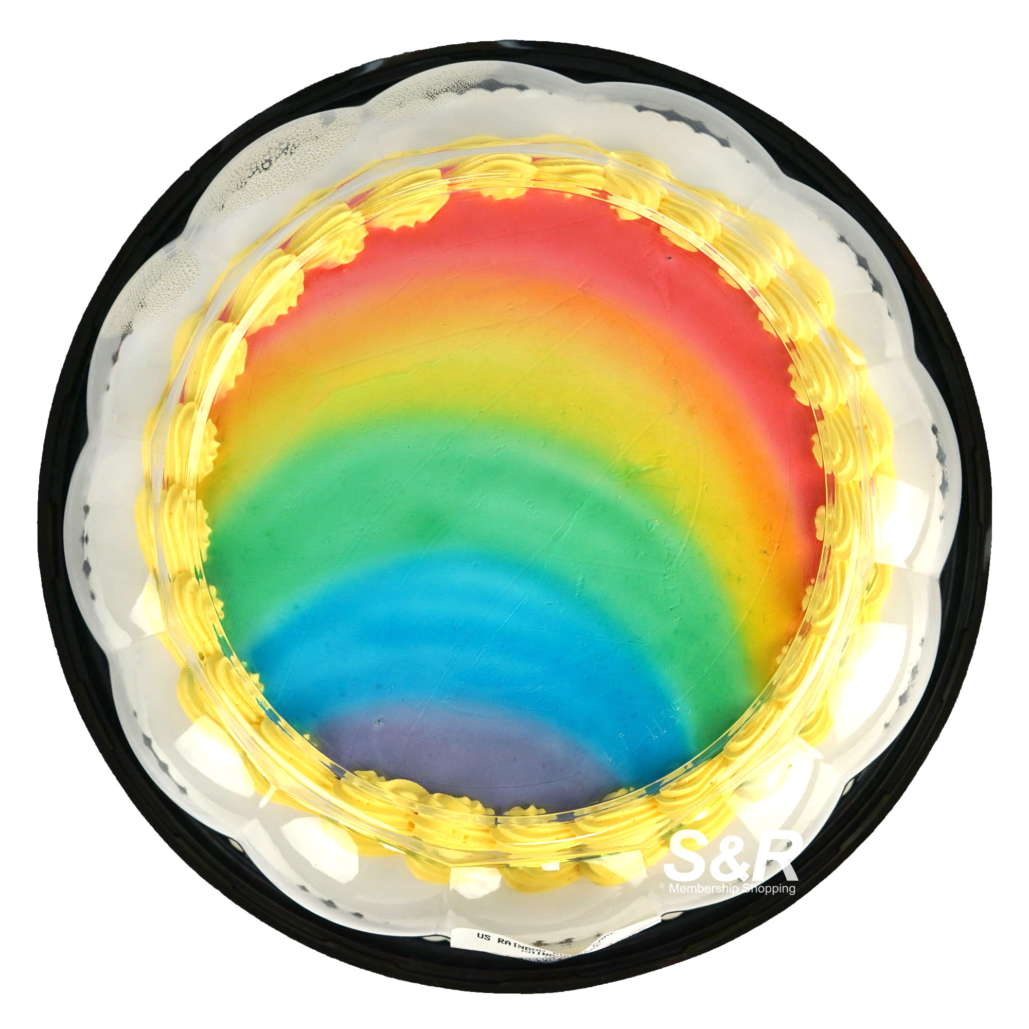S&R US Rainbow Round Cake 8-inch