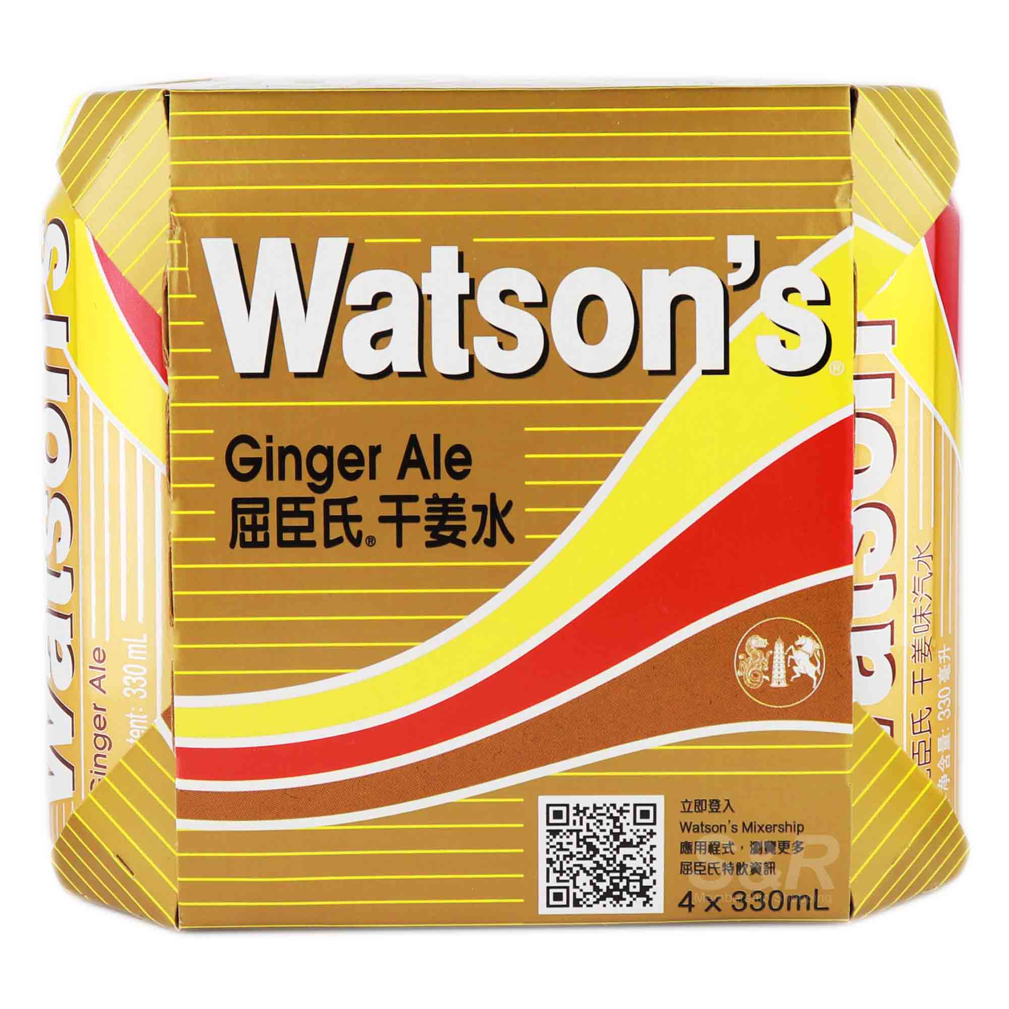 Watson's Ginger Ale 4 cans