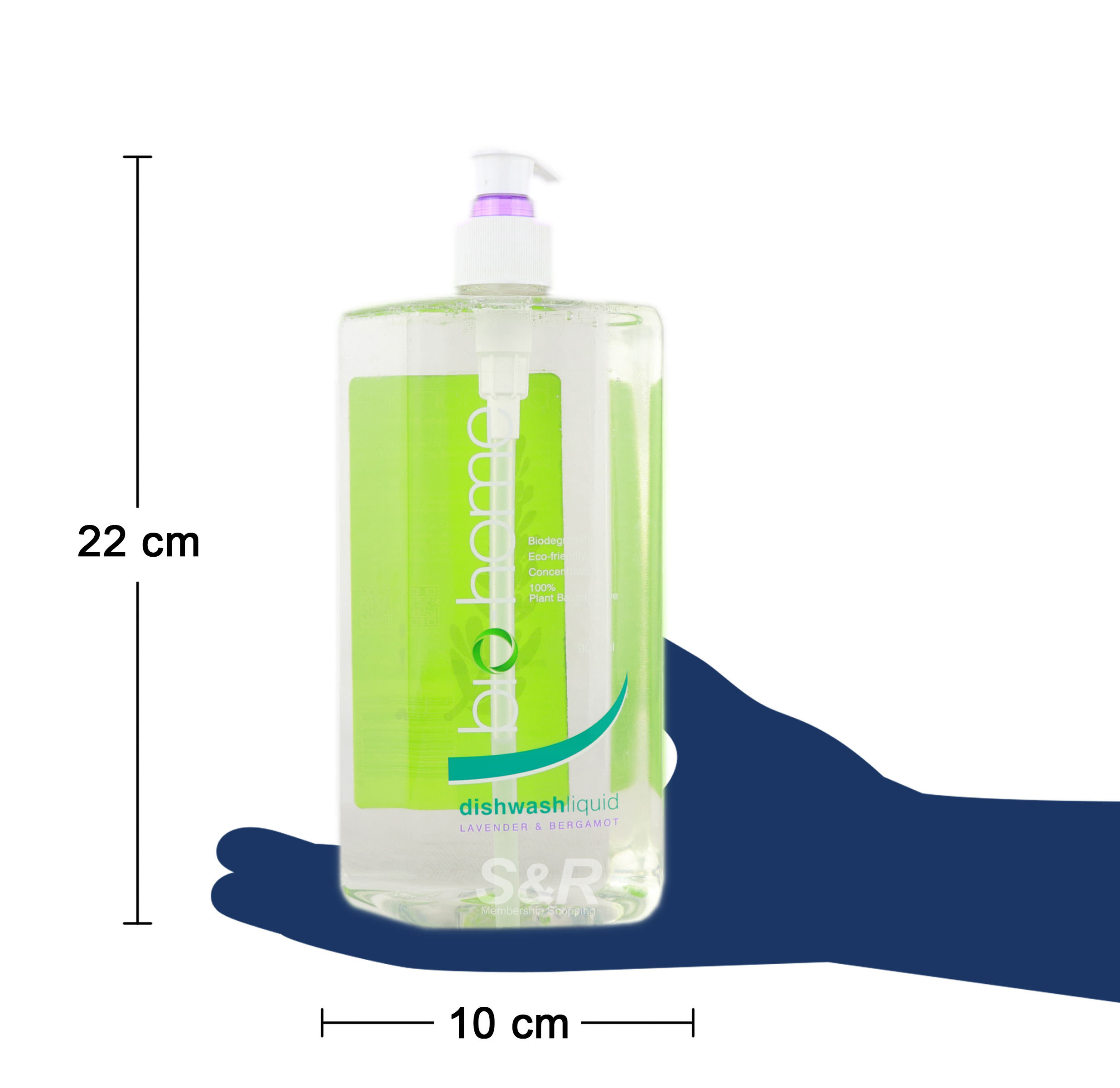 Bio Home Lavender and Bergamot Dishwashing Liquid 900mL