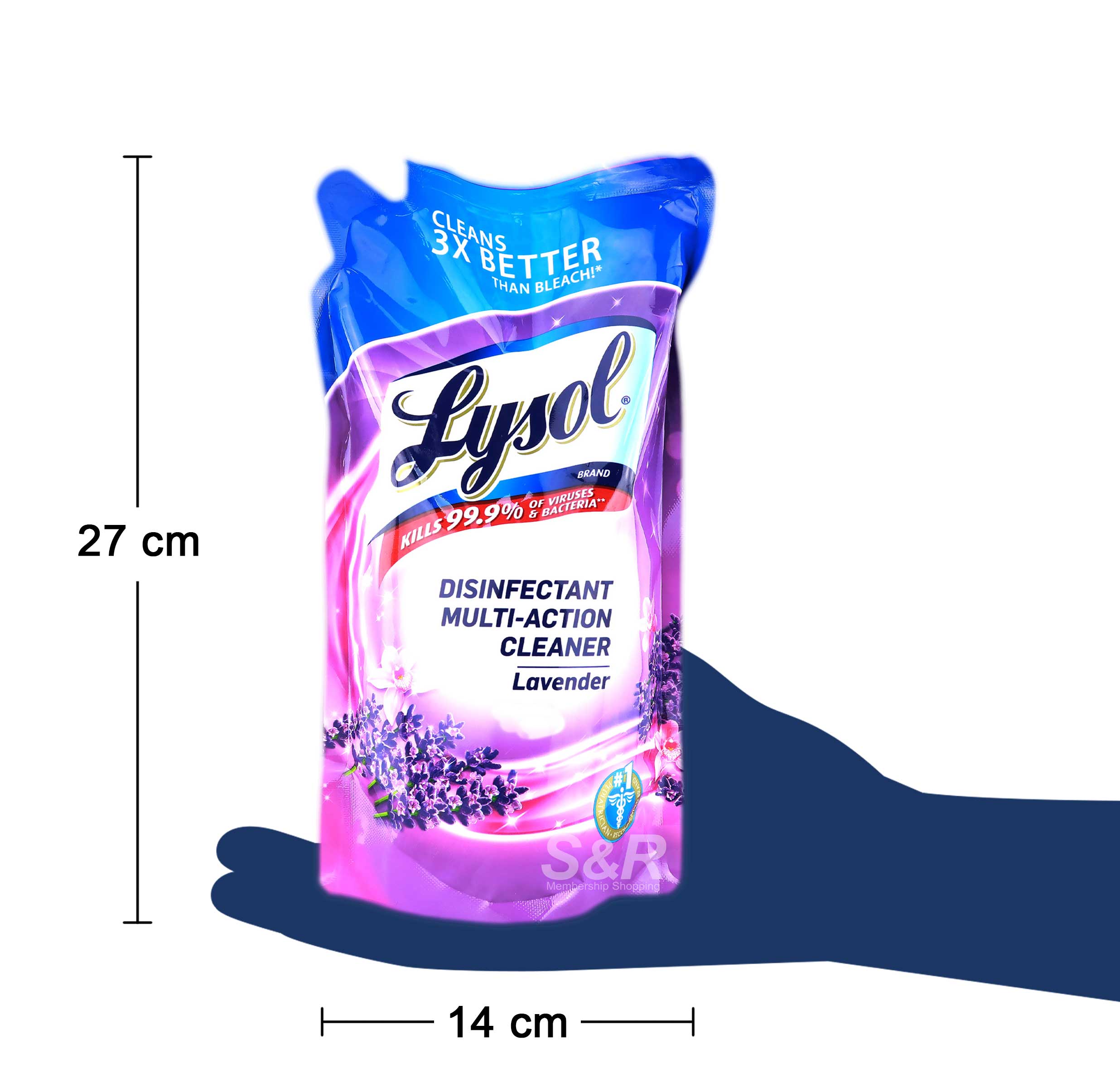 Lysol Lavender Disinfectant Multi-Action Cleaner 800mL