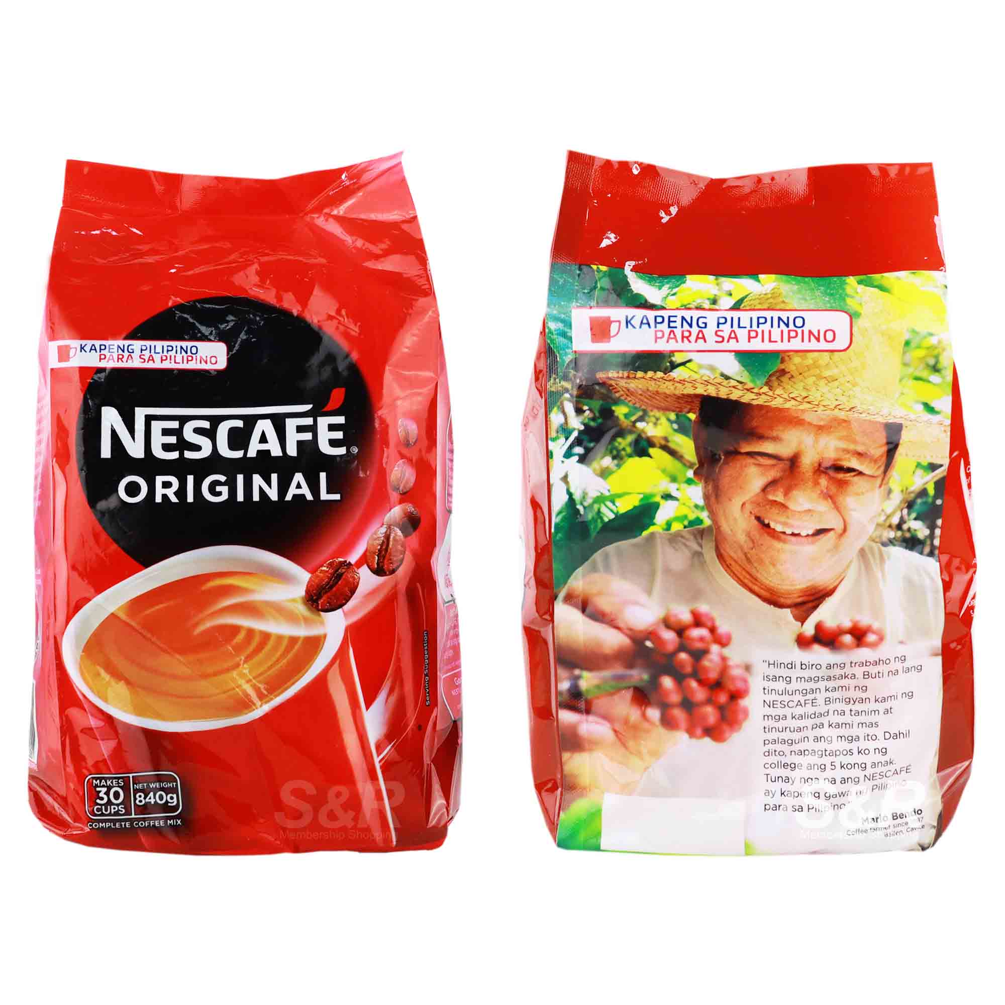 Nescafe Original 3-in-1 Complete Coffee Mix 30 sachets