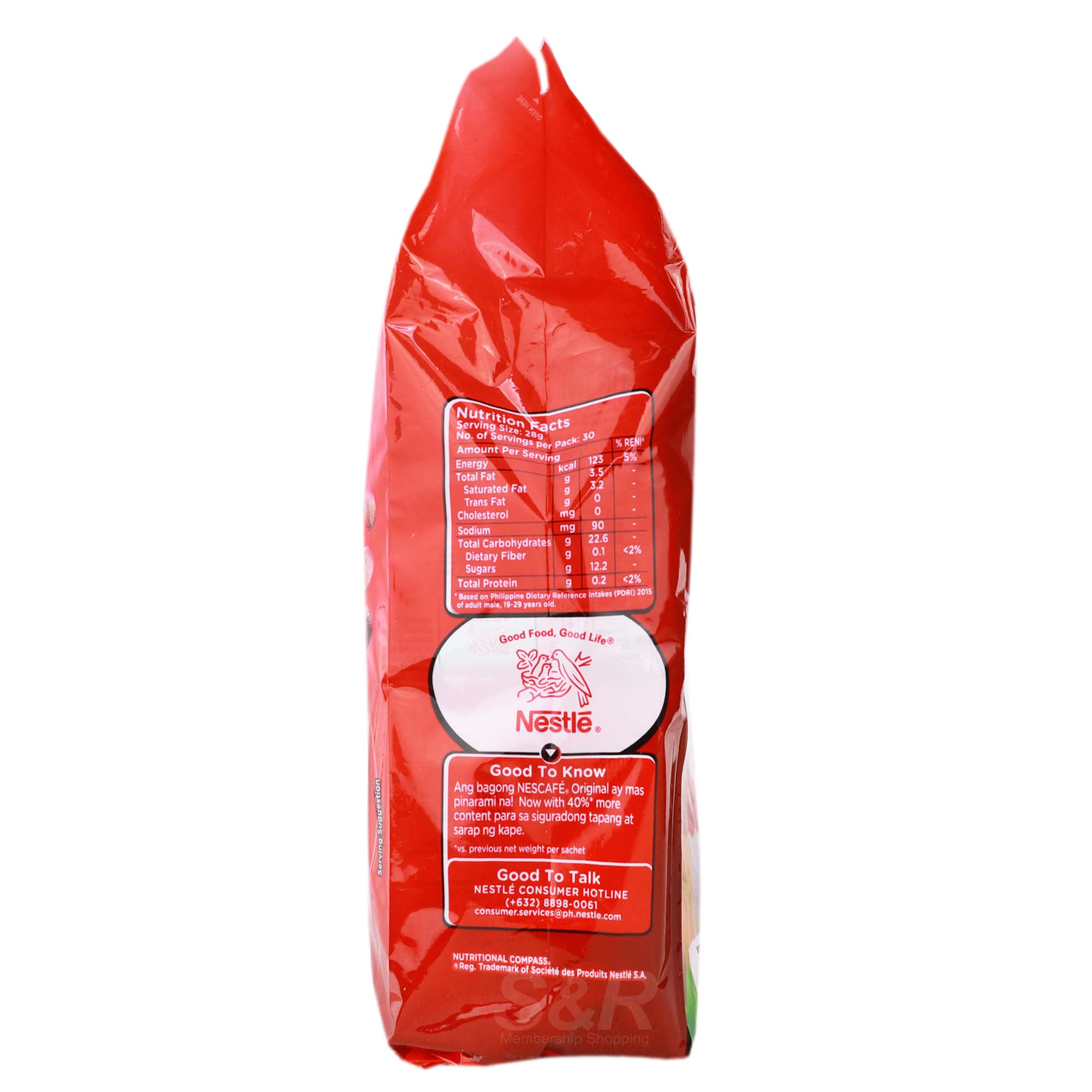 Nescafe Original 3-in-1 Complete Coffee Mix 30 sachets