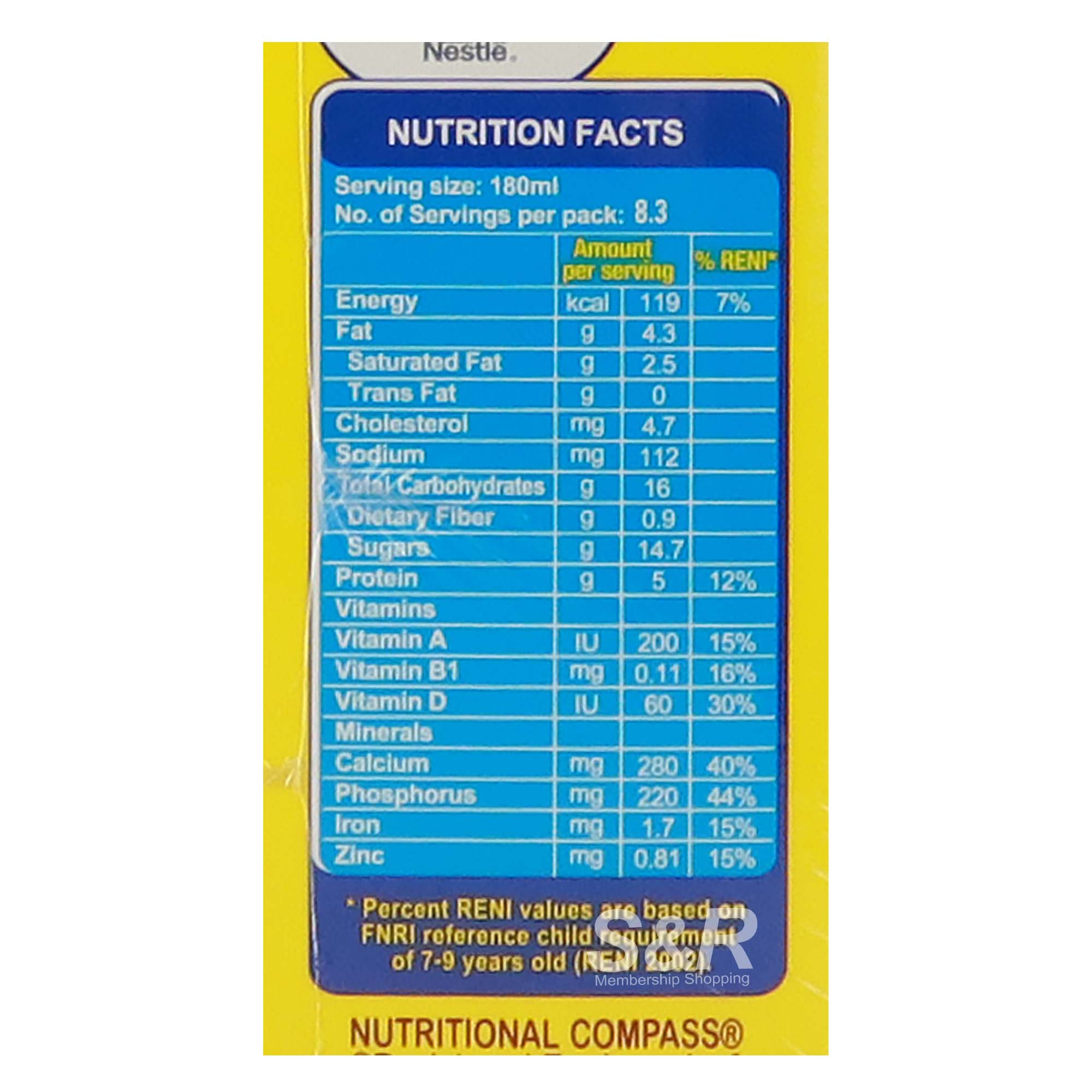 Chuckie Chocolate Milk Drink 6pcs