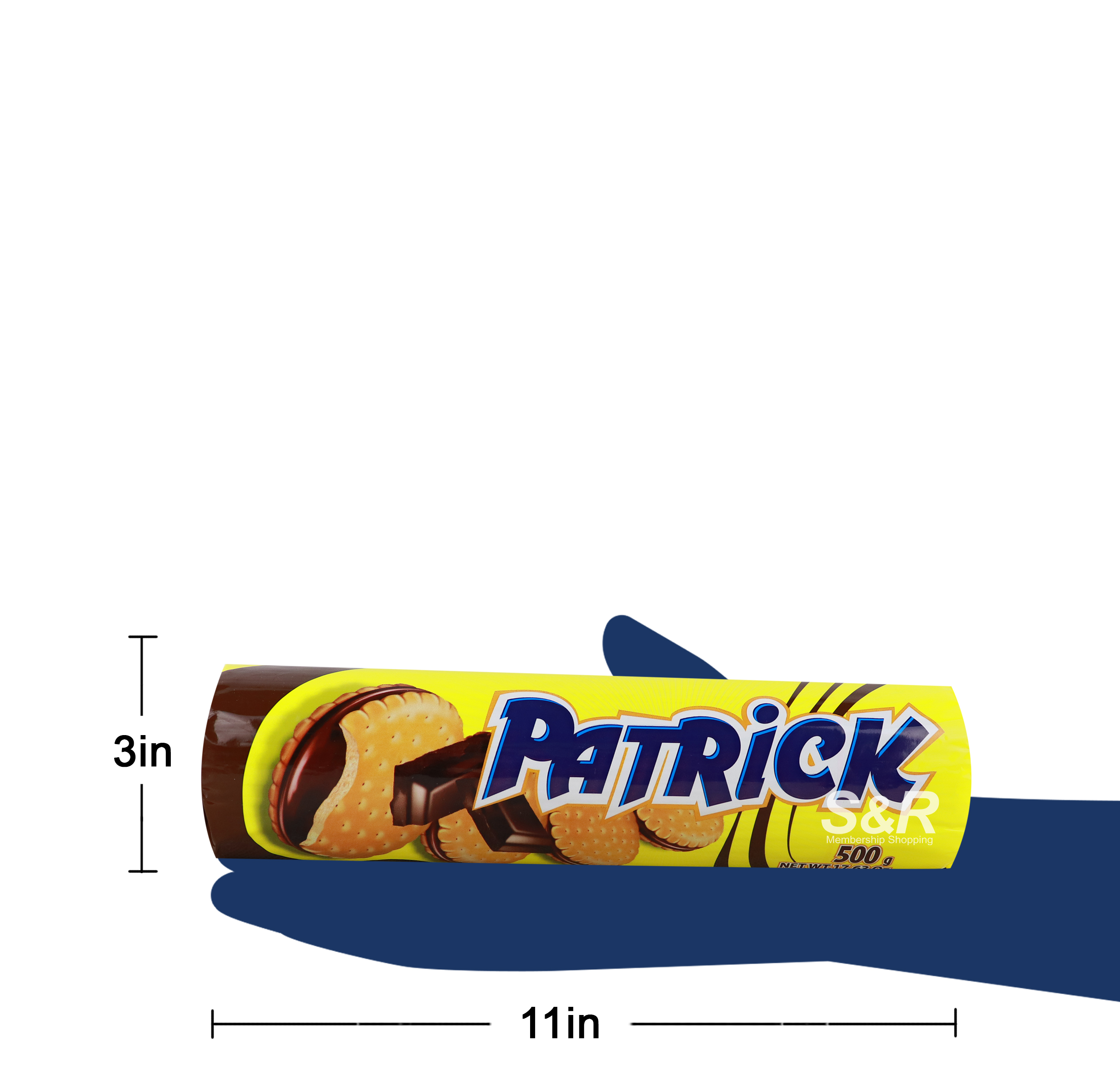Patrick Choco Cream Filled Biscuits 500g