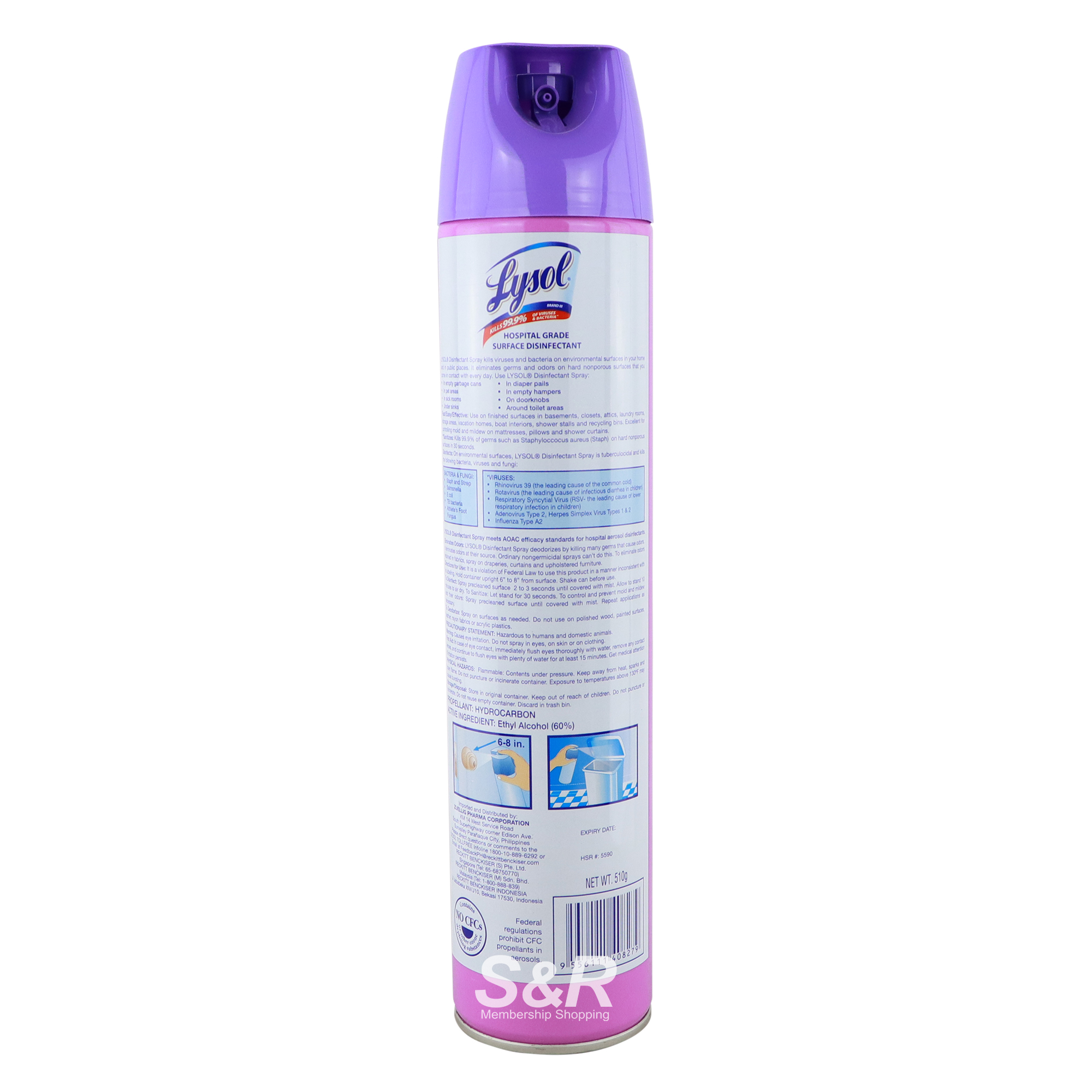 Lysol Disinfectant Spray Early Morning Breeze 510g
