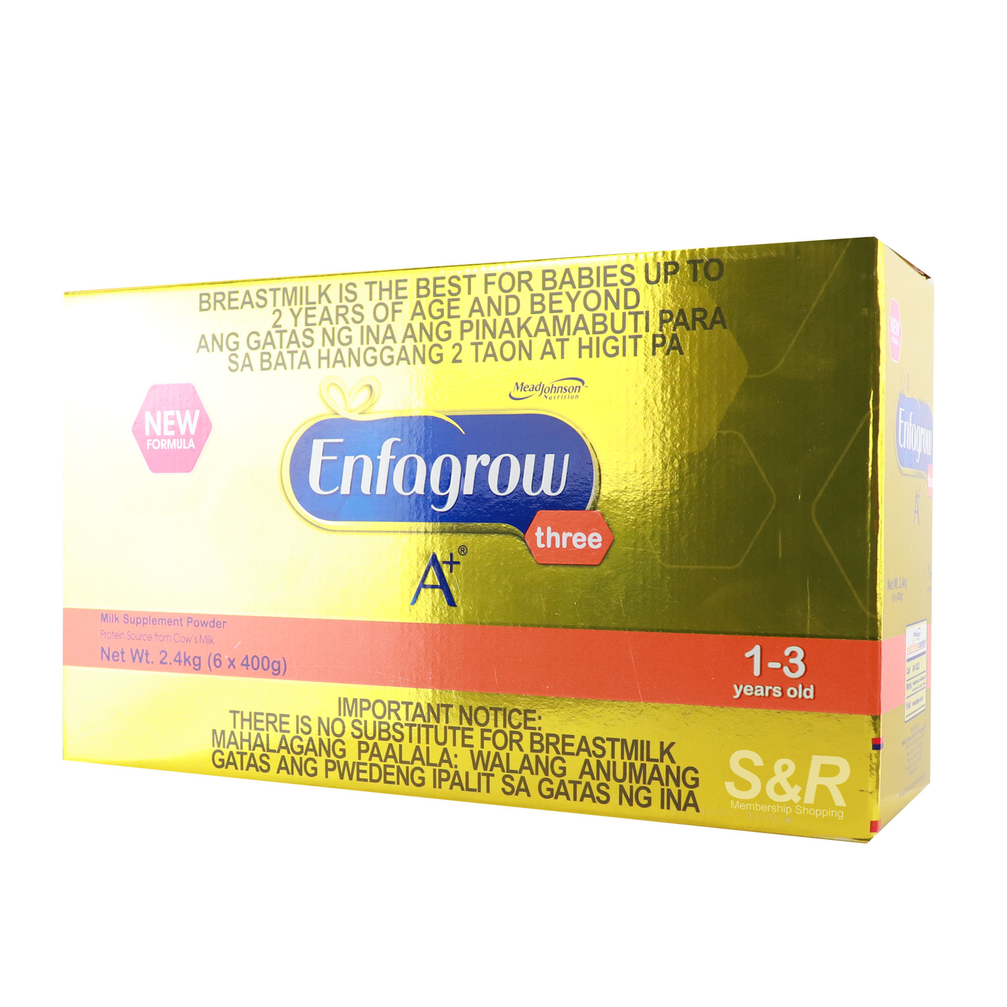 Enfagrow A+ Three Milk Formula 2.4kg