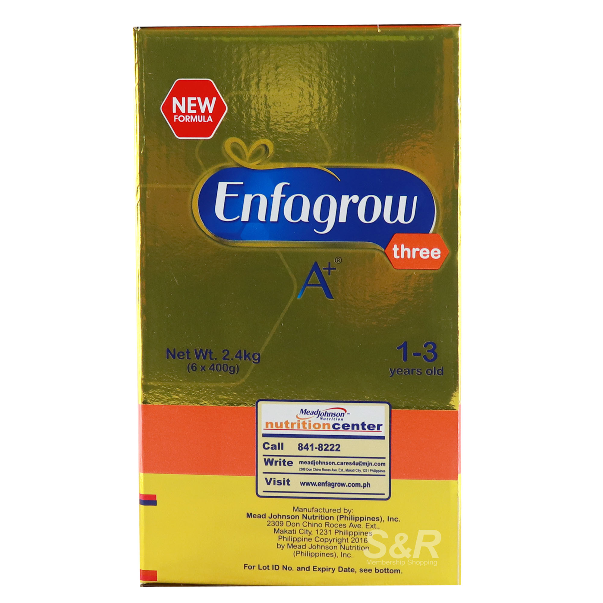 Enfagrow A+ Three Milk Formula 2.4kg