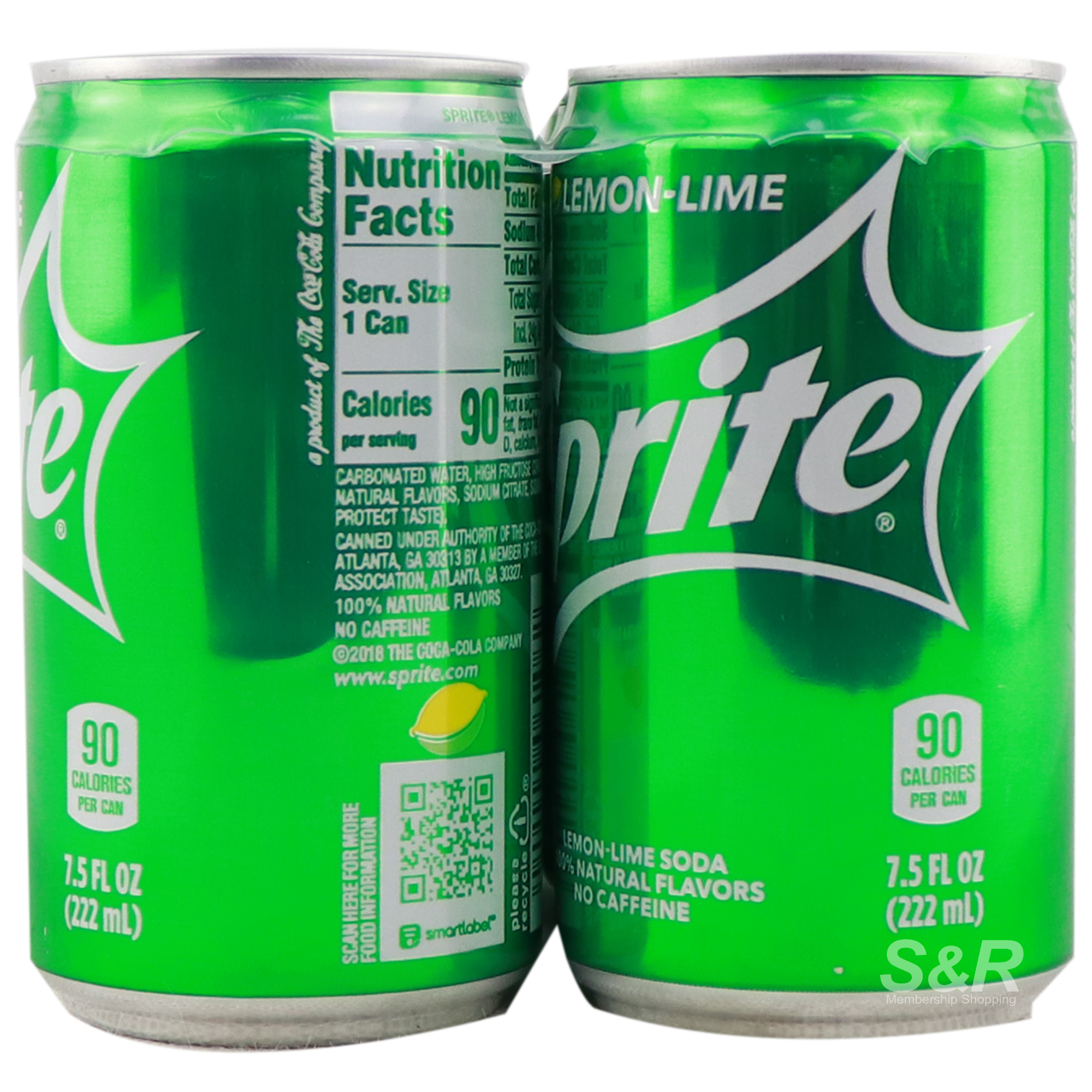 Sprite Lime Lemon 6 cans