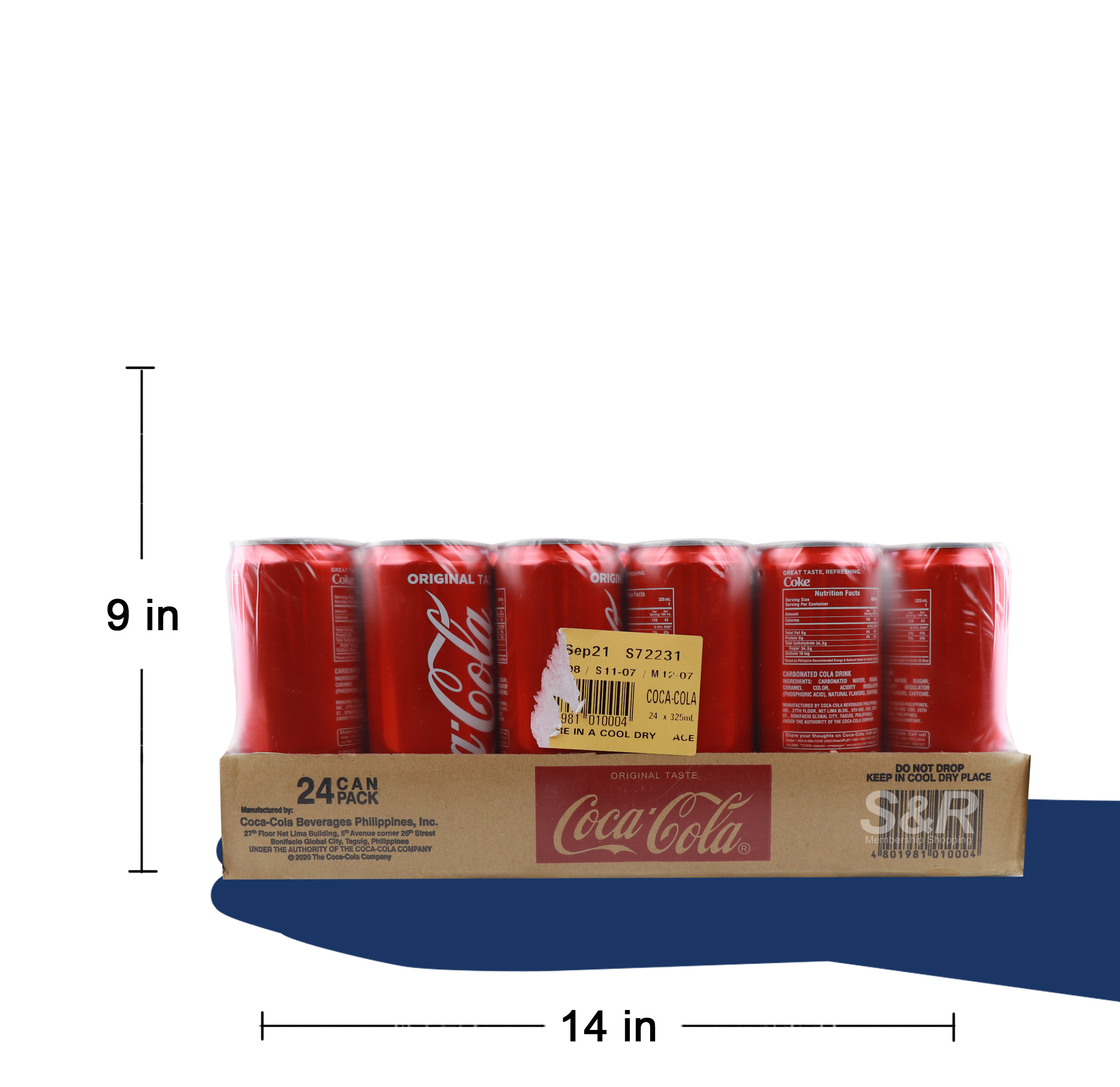 Coca-Cola Classic 24 cans