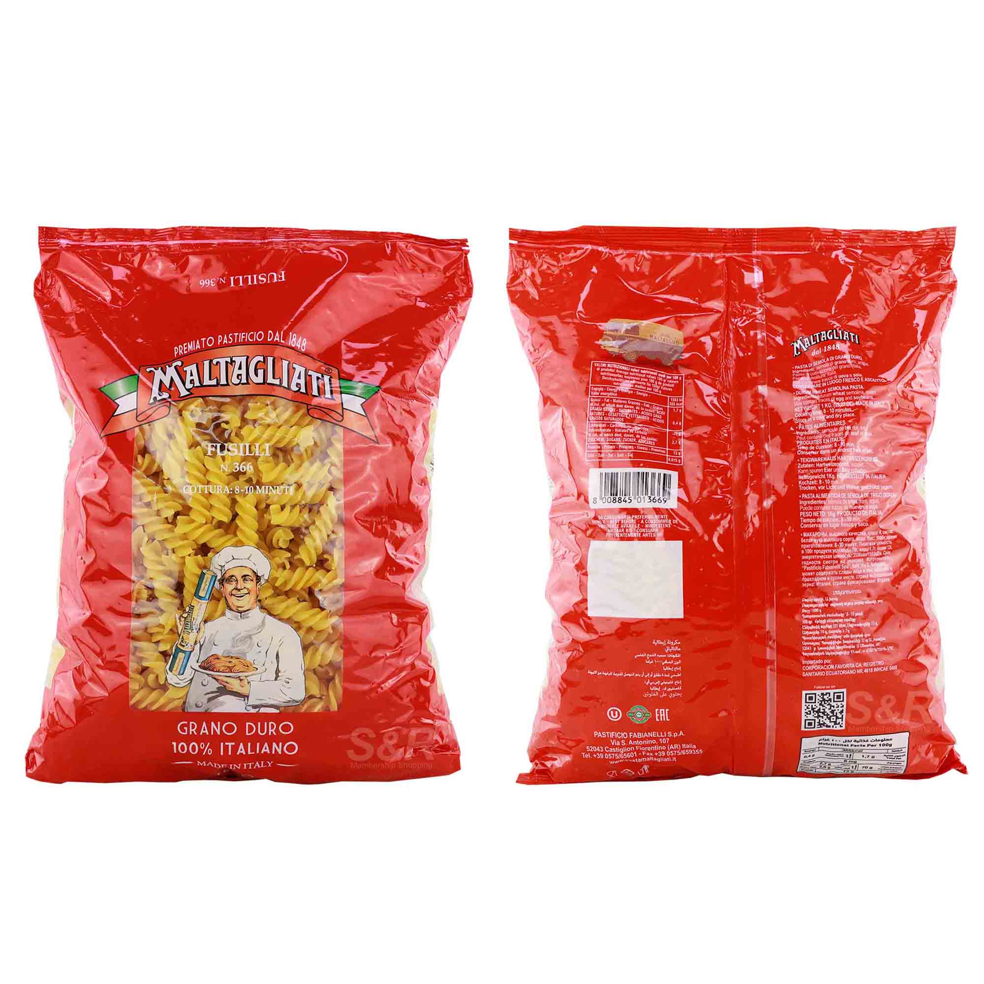 Maltagliati Fusilli Penne 1kg