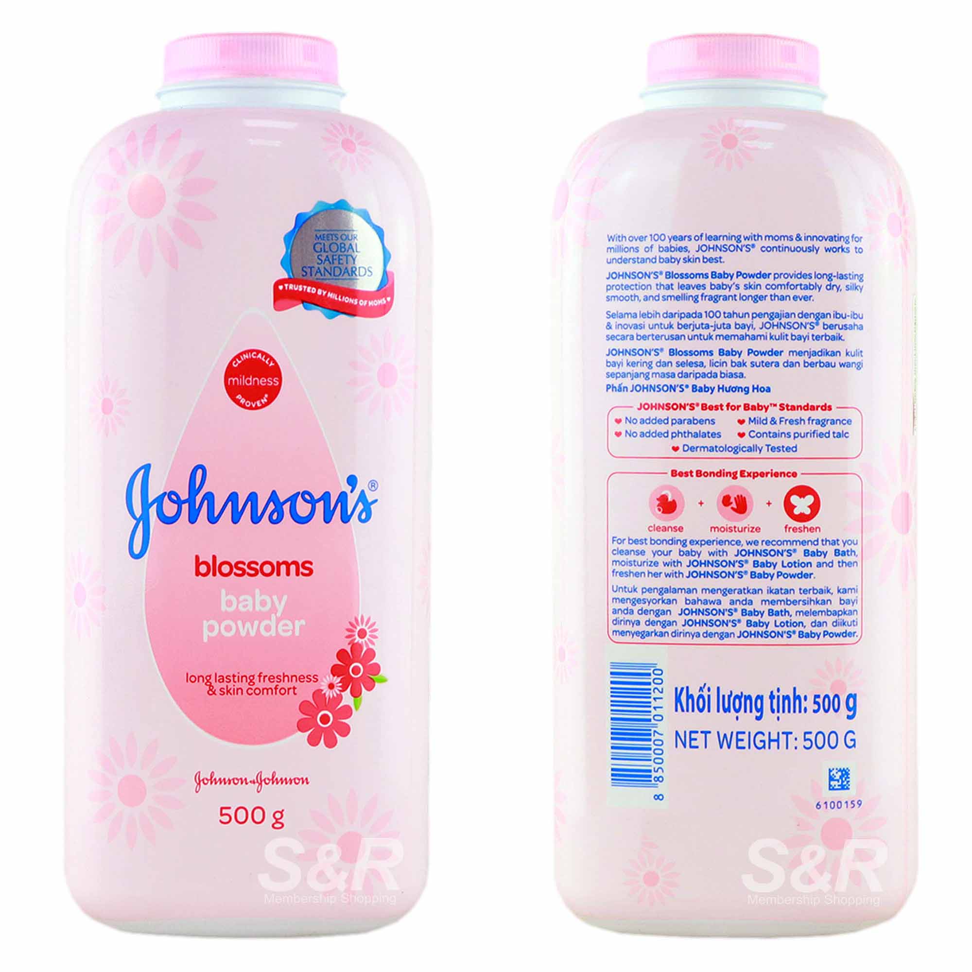 Johnson’s Blossoms Baby Powder 500g