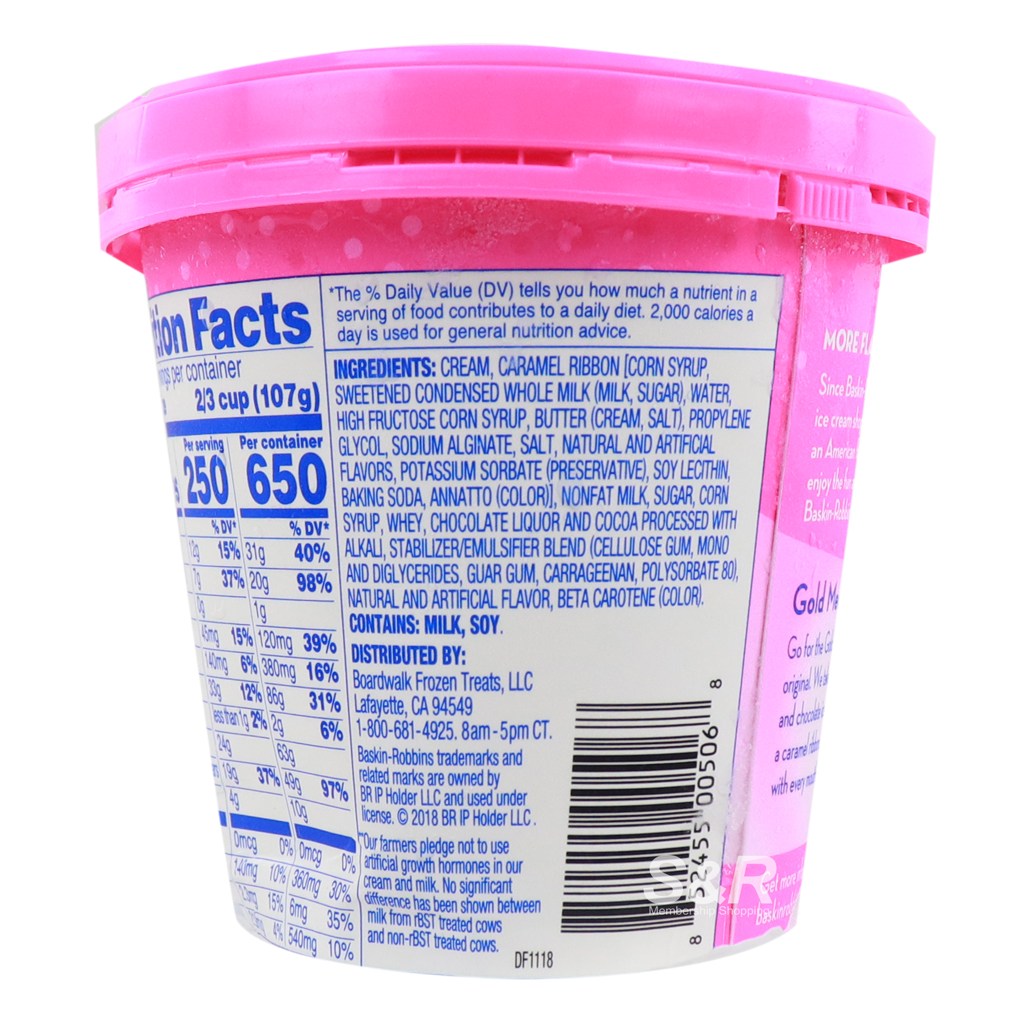 Gold Medal Ribbon Ice Cream