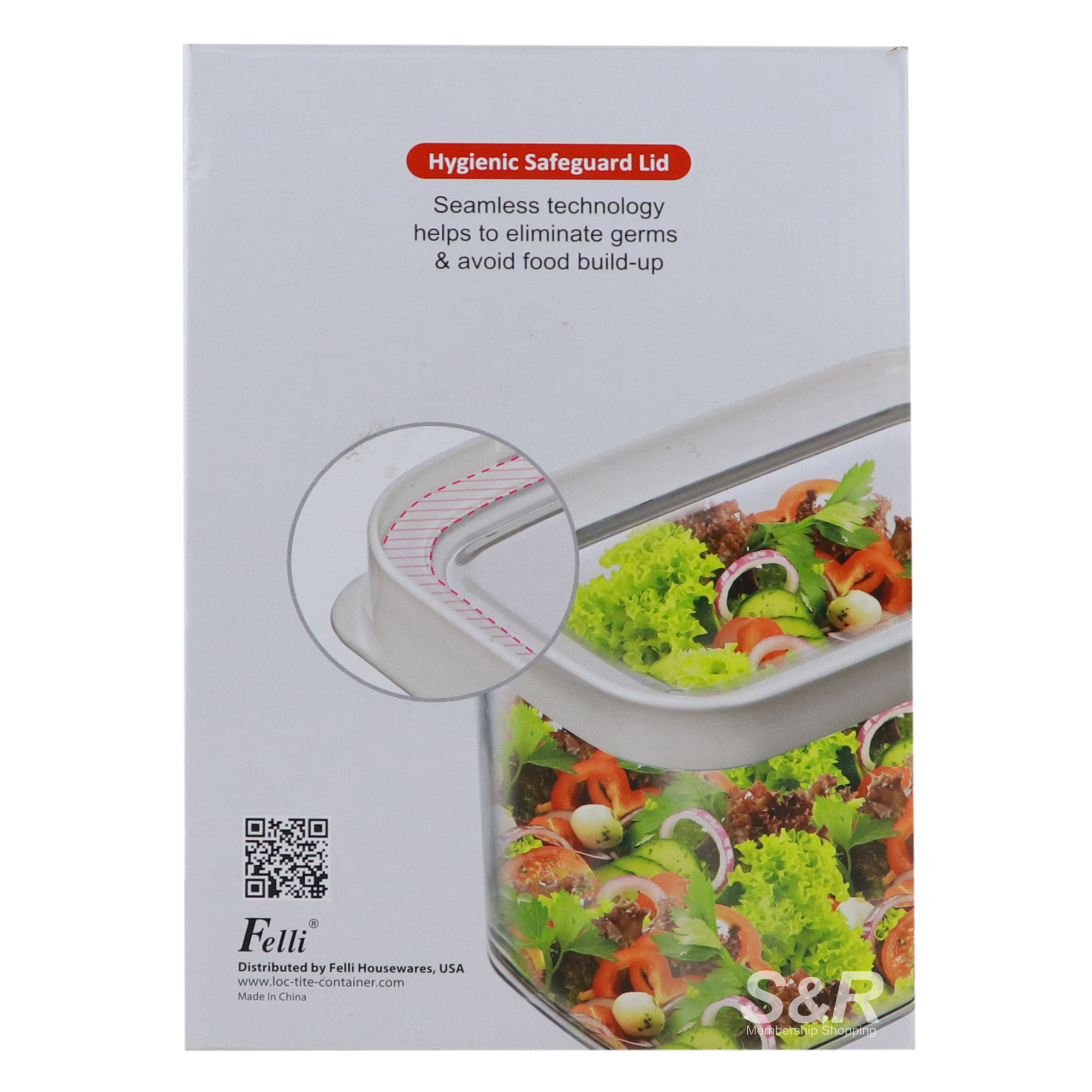 Felli Loc-Tite Food Storage Container 1 set