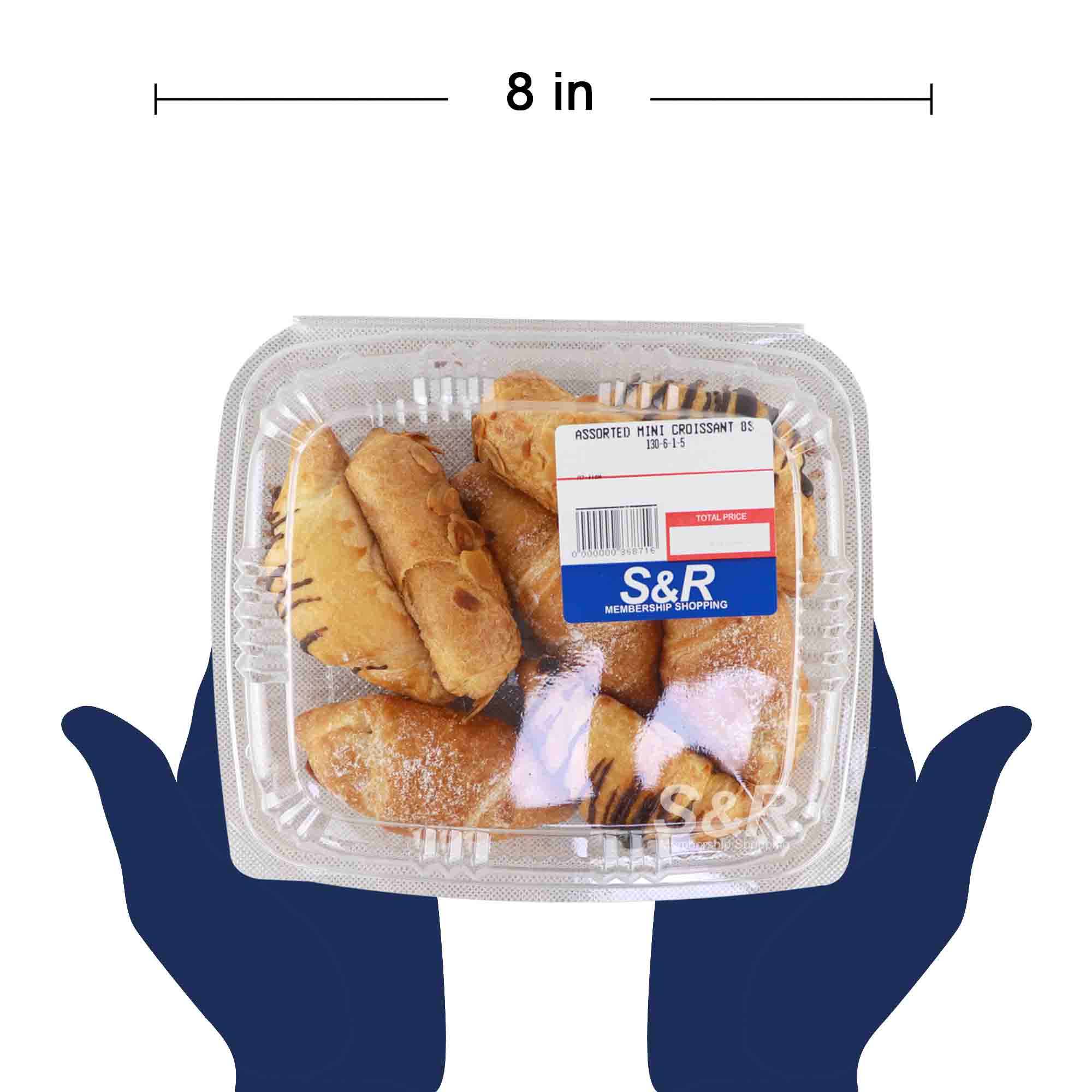 S&R Assorted Mini Croissants 8pcs