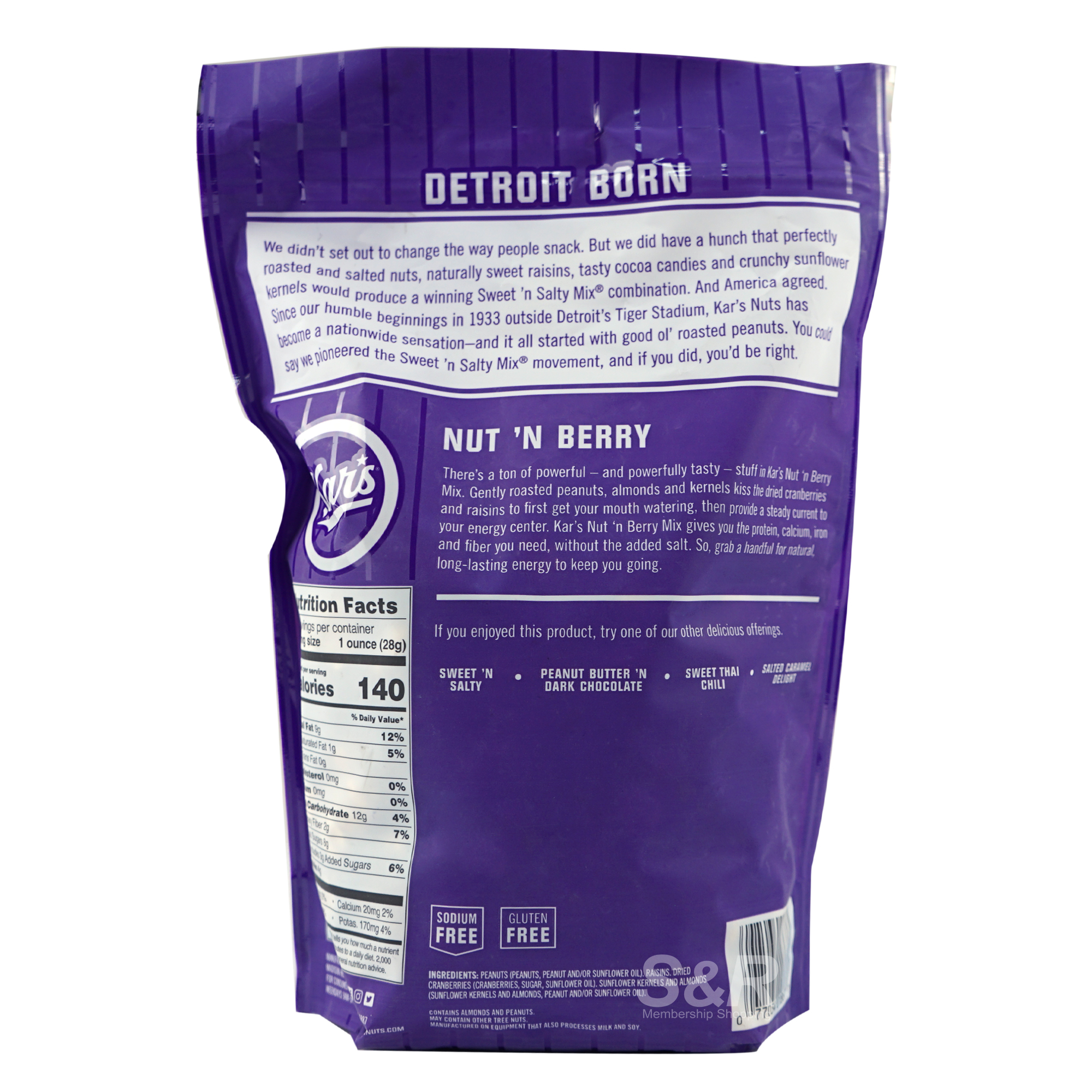 Kars Nut N' Berry The American Trail Mix 850g