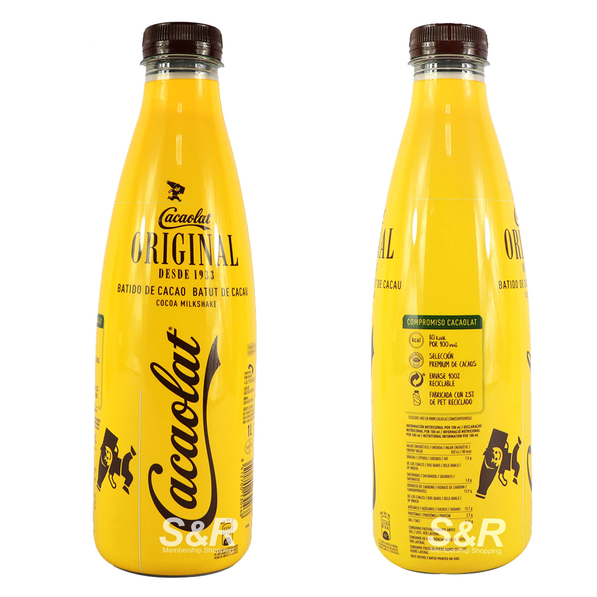 Cacaolat Original Cocoa Milkshake 1L