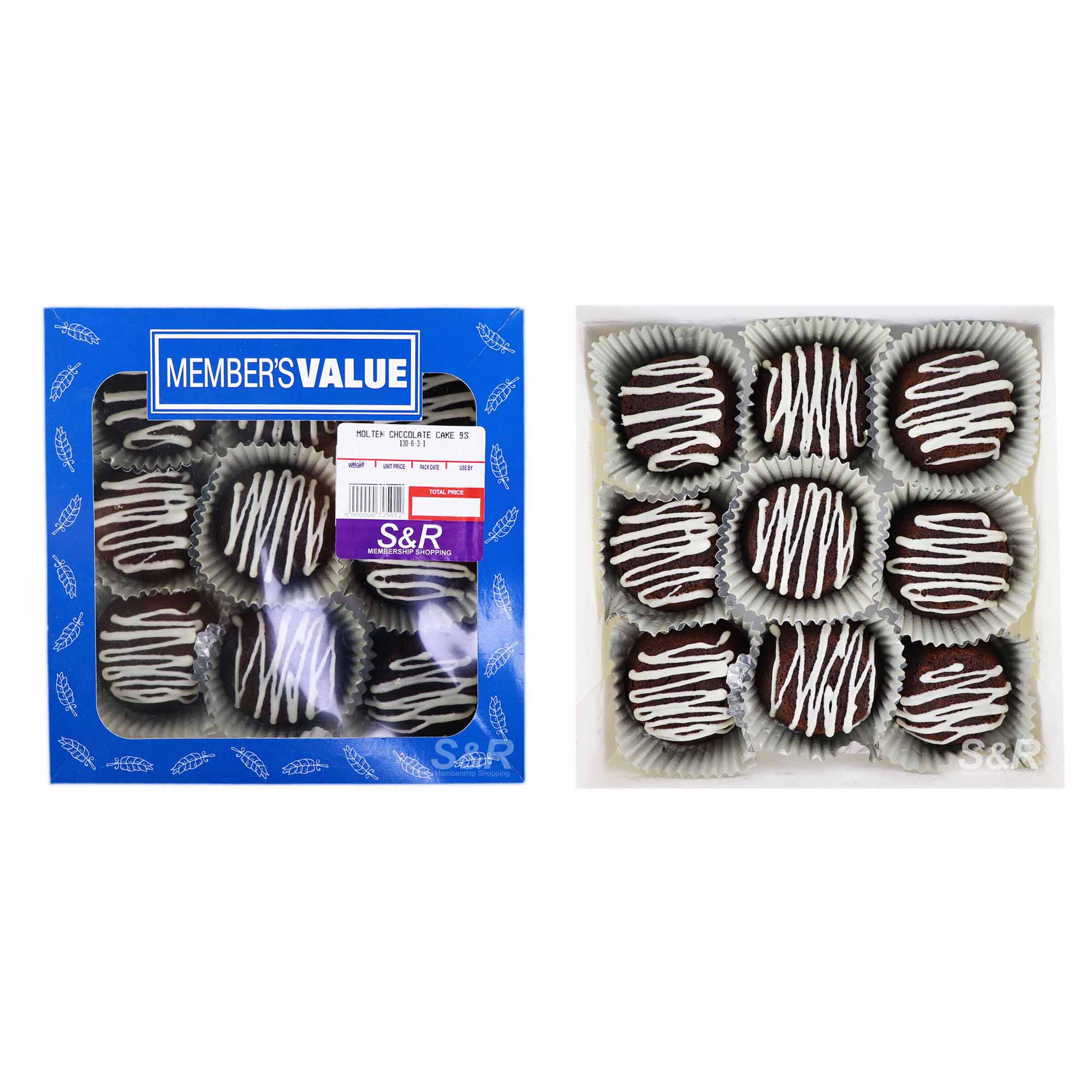 Member’s Value Molten Chocolate Cake 9pcs