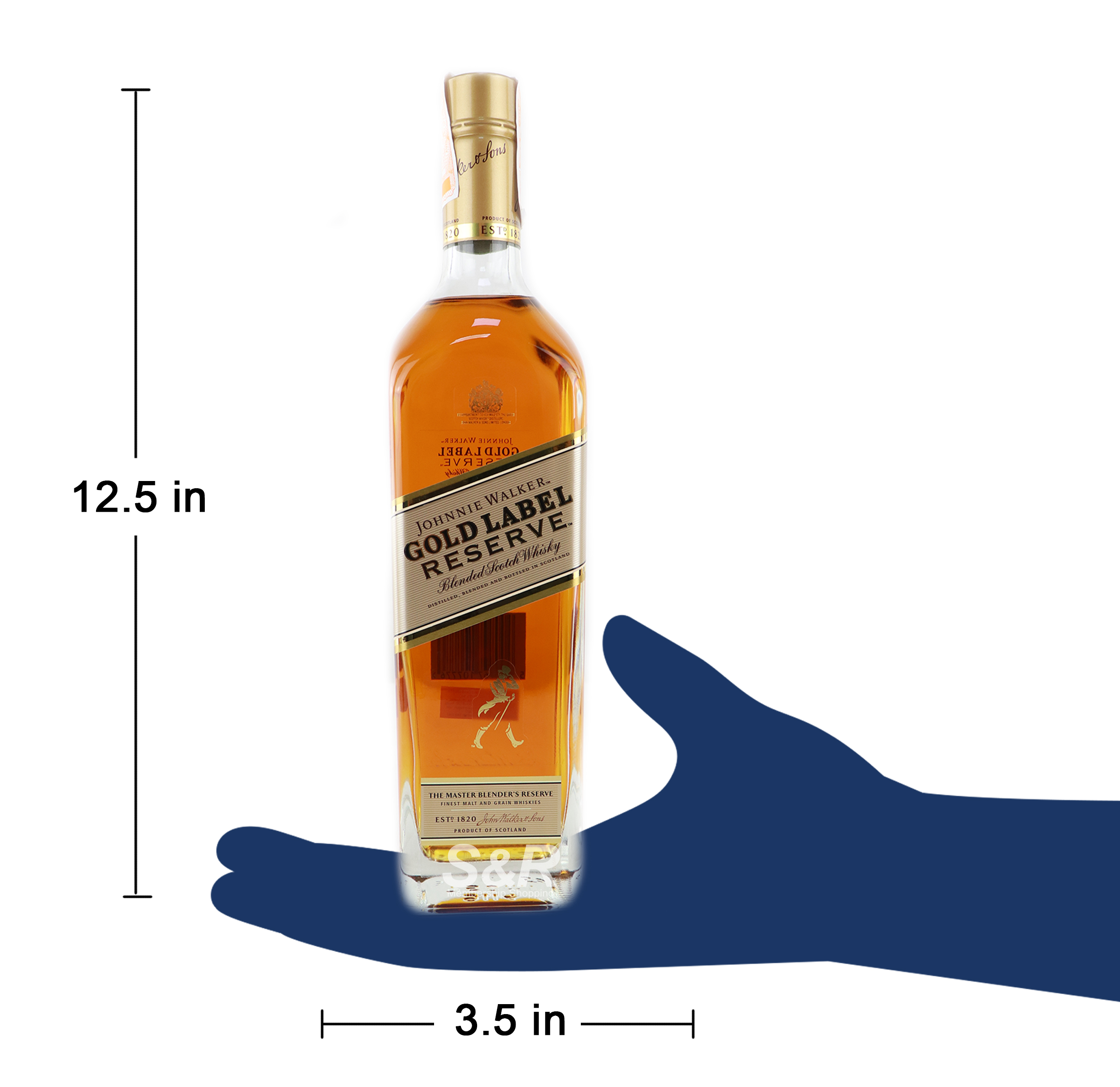 Johnnie Walker Gold Label Reserve Blended Scotch Whisky 750ml