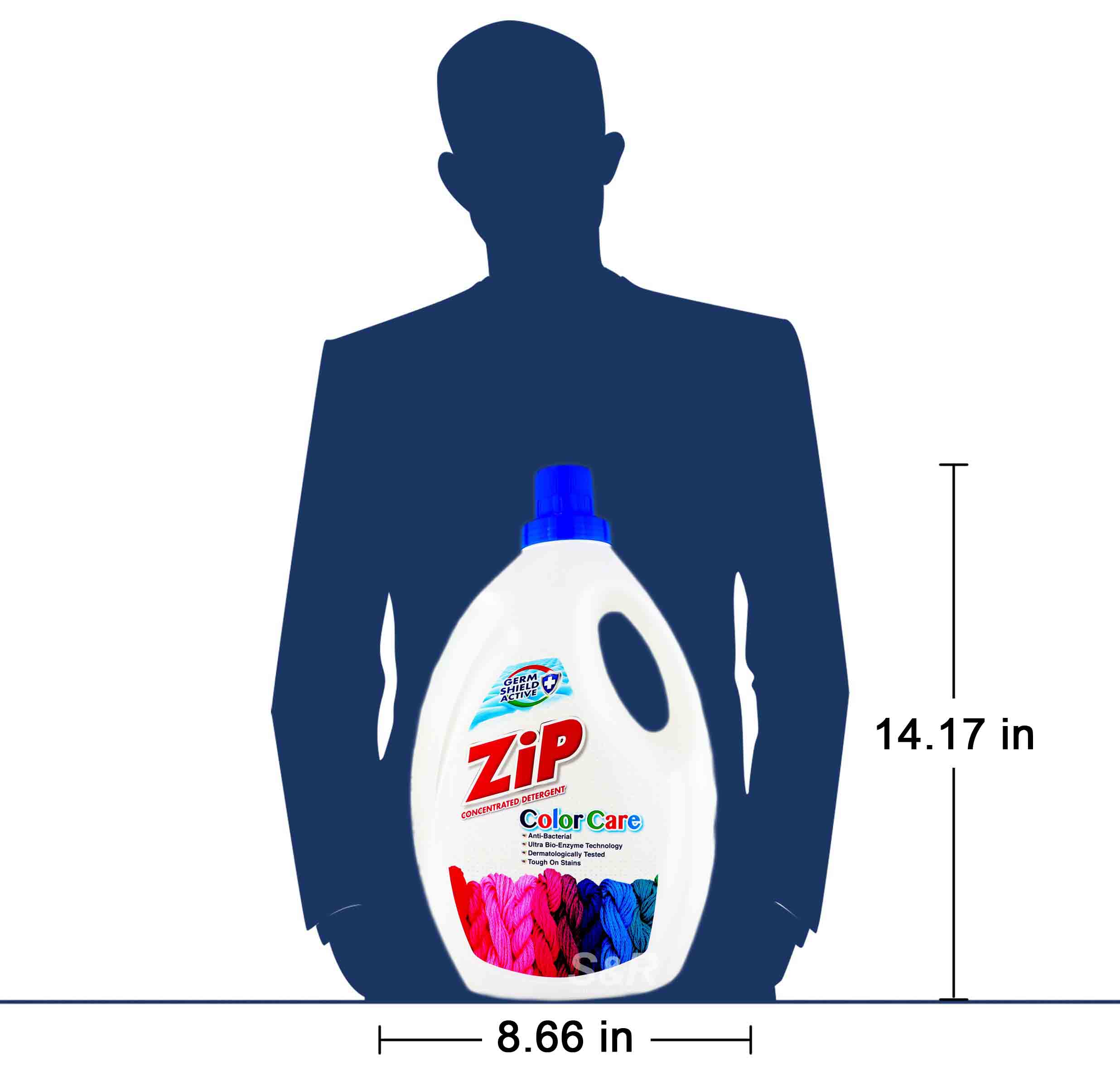 Zip Color Care Concentrated Liquid Detergent 4L