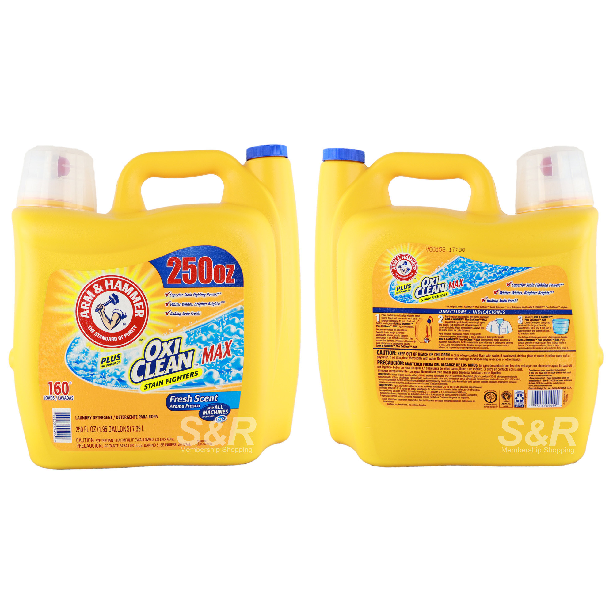 Arm & Hammer Oxi Clean Max Stain Fighters Laundry Detergent Fresh Scent ...