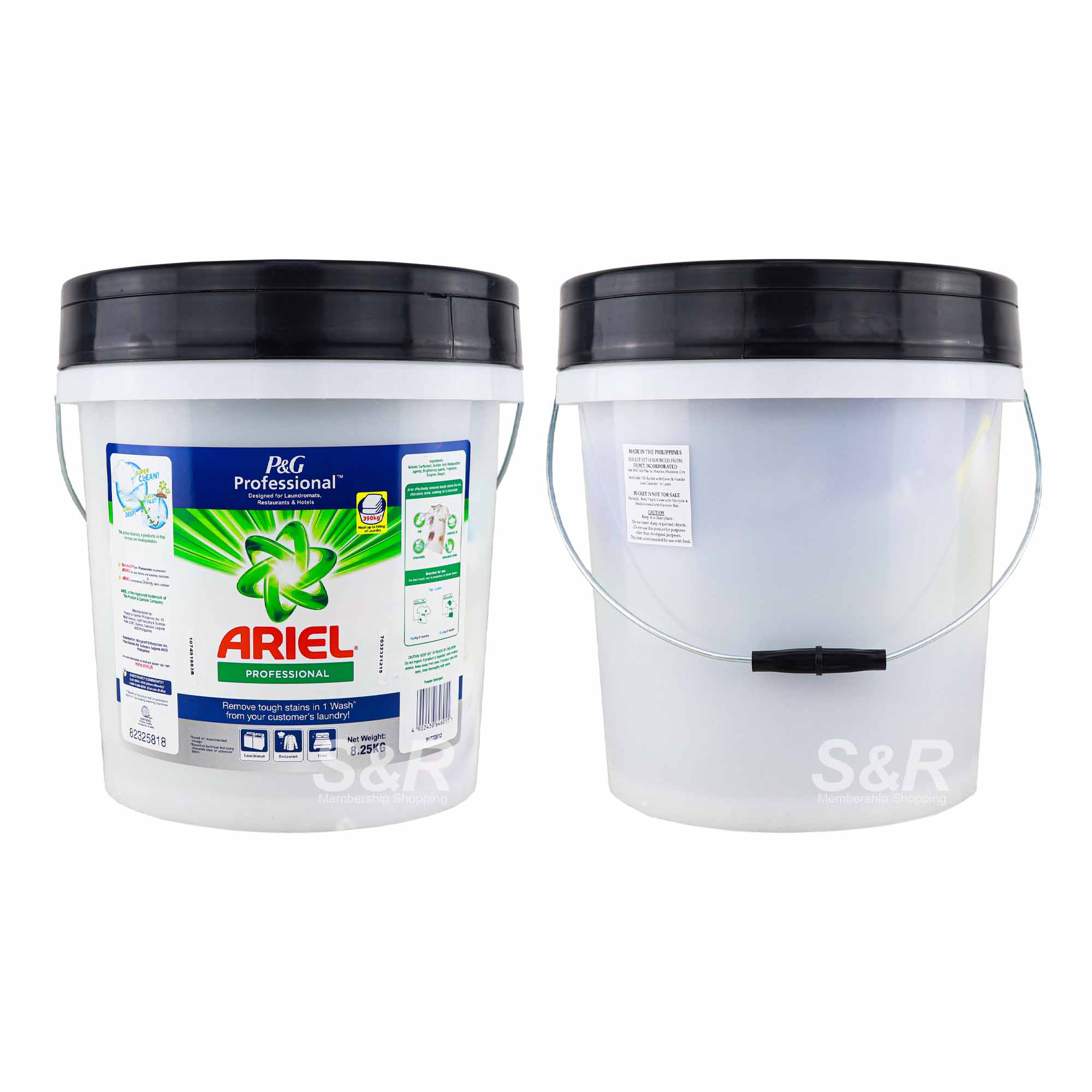 Ariel Professional Powder Detergent Complete Bucket 8.25kg