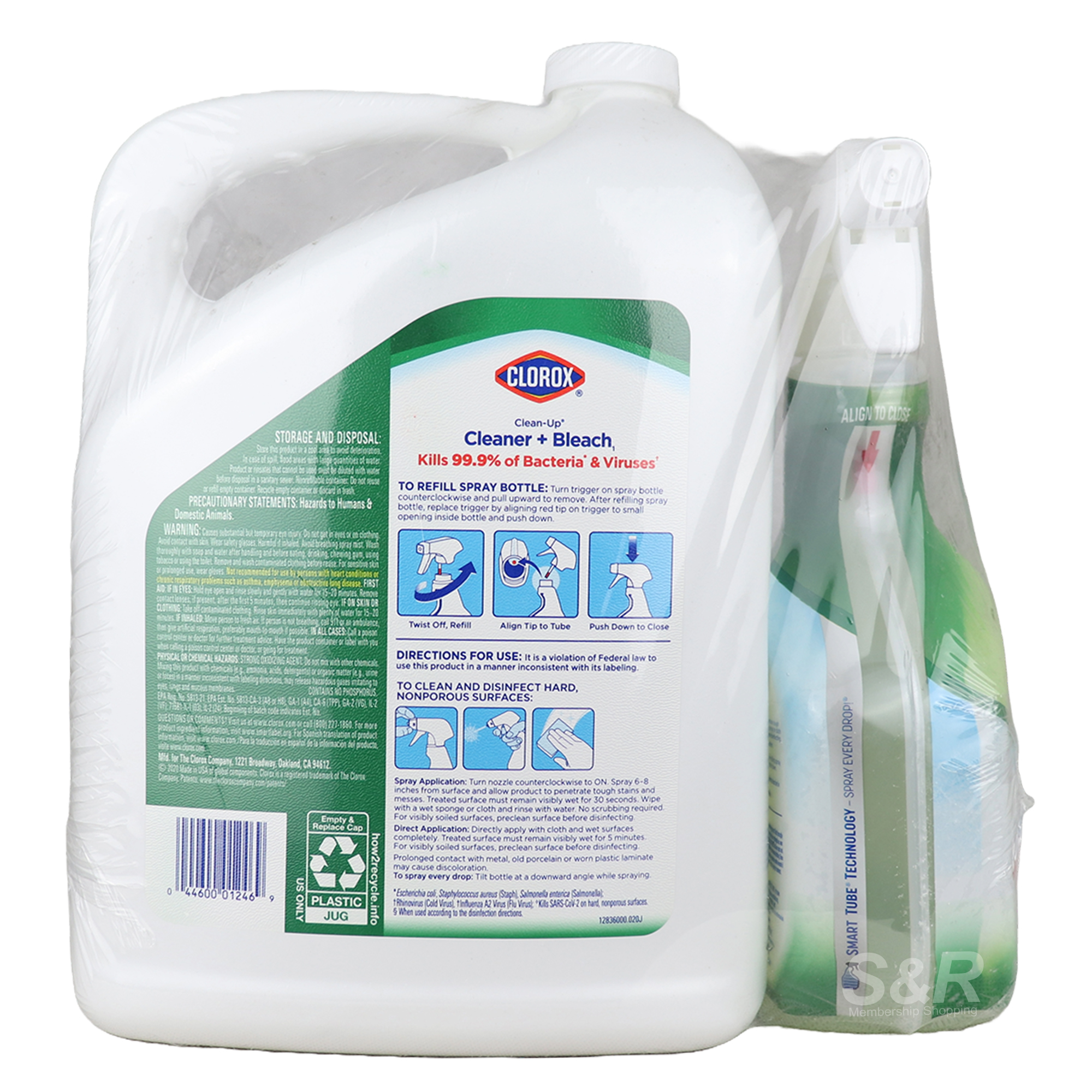 Clorox Clean up and Bleach All-purpose Cleaner 2pcs