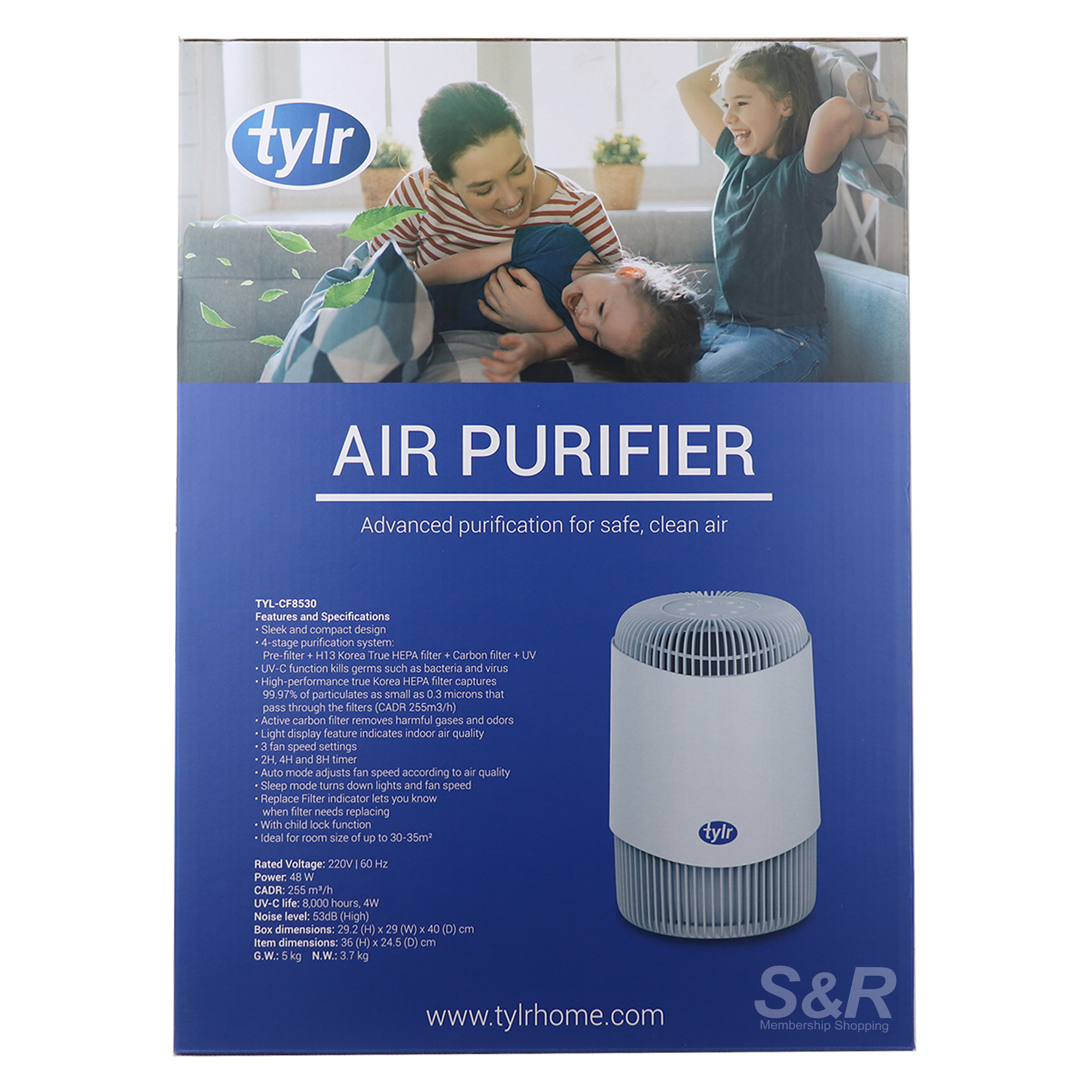 Tylr air purifier filter store